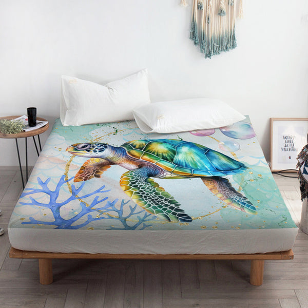 Turtle Sheet Set - Australian Coastal Passion – 🇦🇺 Australian Coastal ...