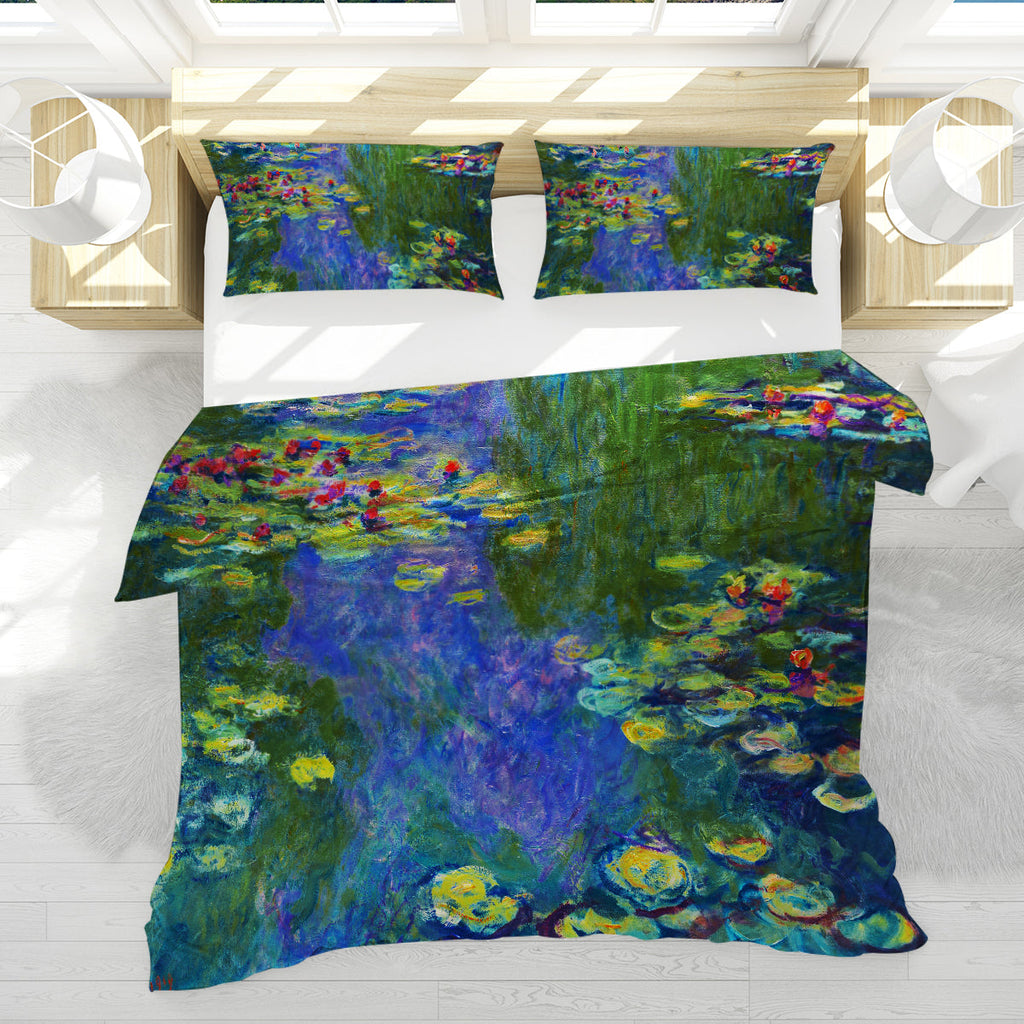 Bedcover Set - Water Lilies by Monet Australian Coastal Passion – 🇦🇺 ...