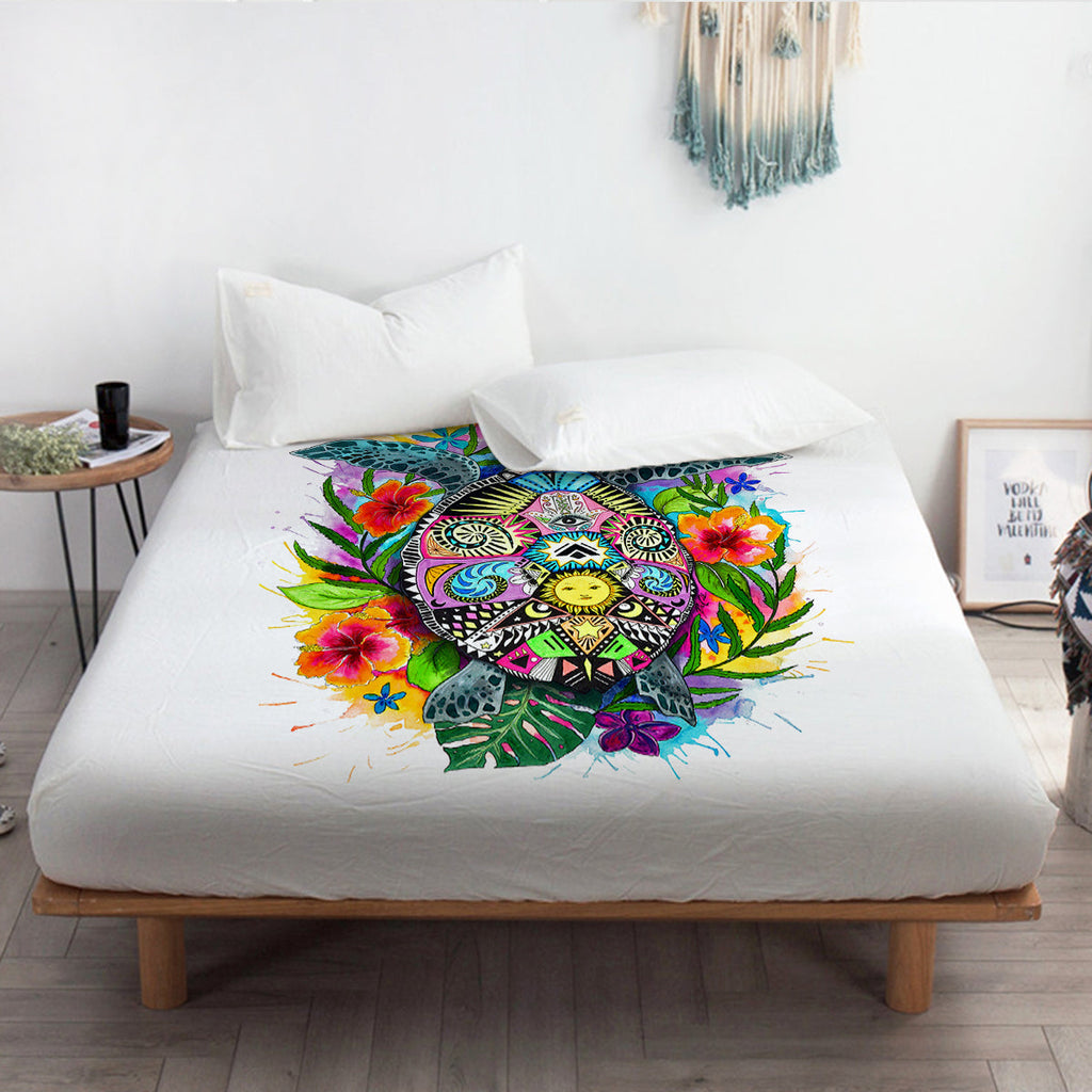 Tropical Turtle Sheet Set - Coastal Passion – 🇦🇺 Australian Coastal Passion